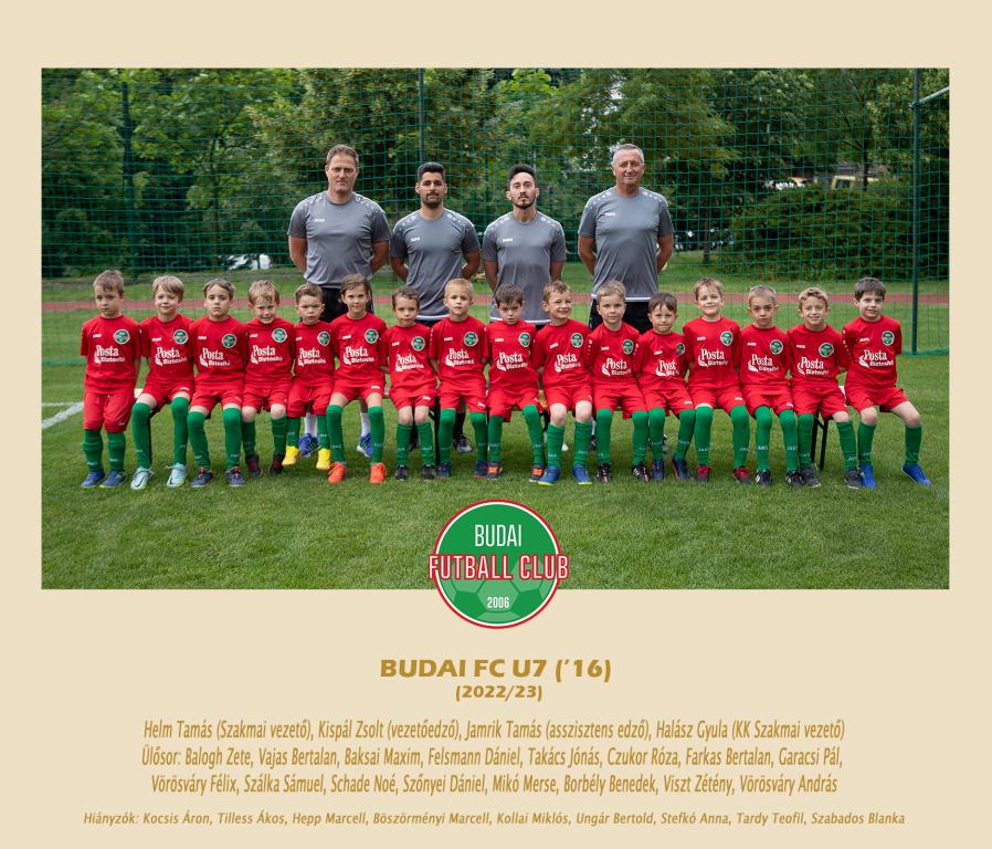 Budai FC hivatalos honlapja
